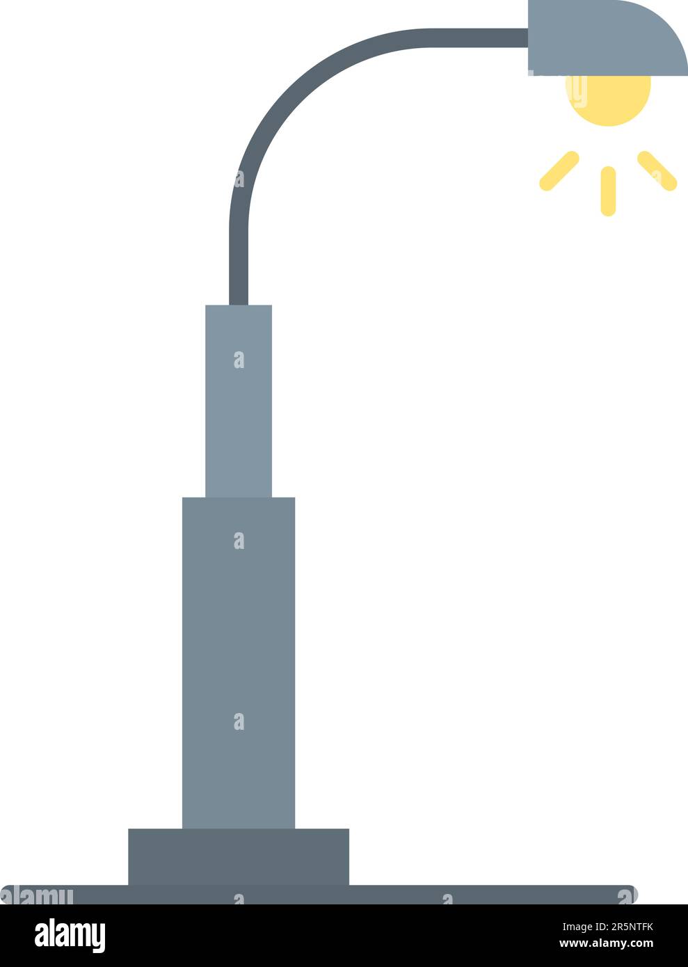 Street lamp with design Stock Vector Images - Alamy