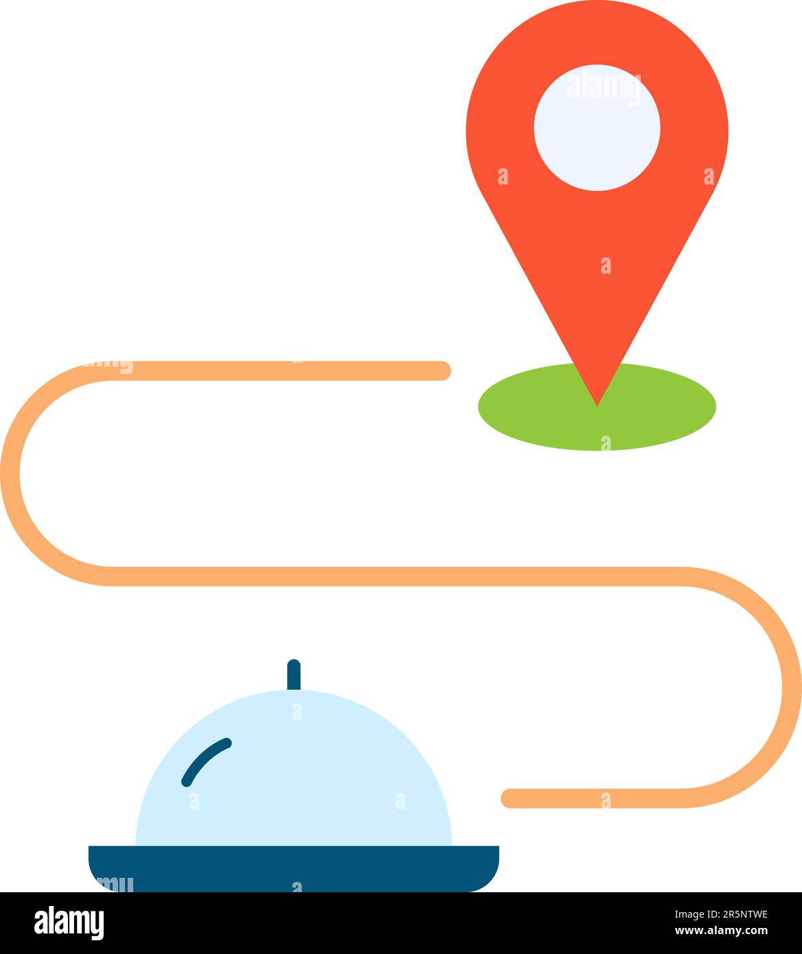 Tracking icon vector image Stock Vector Image & Art - Alamy