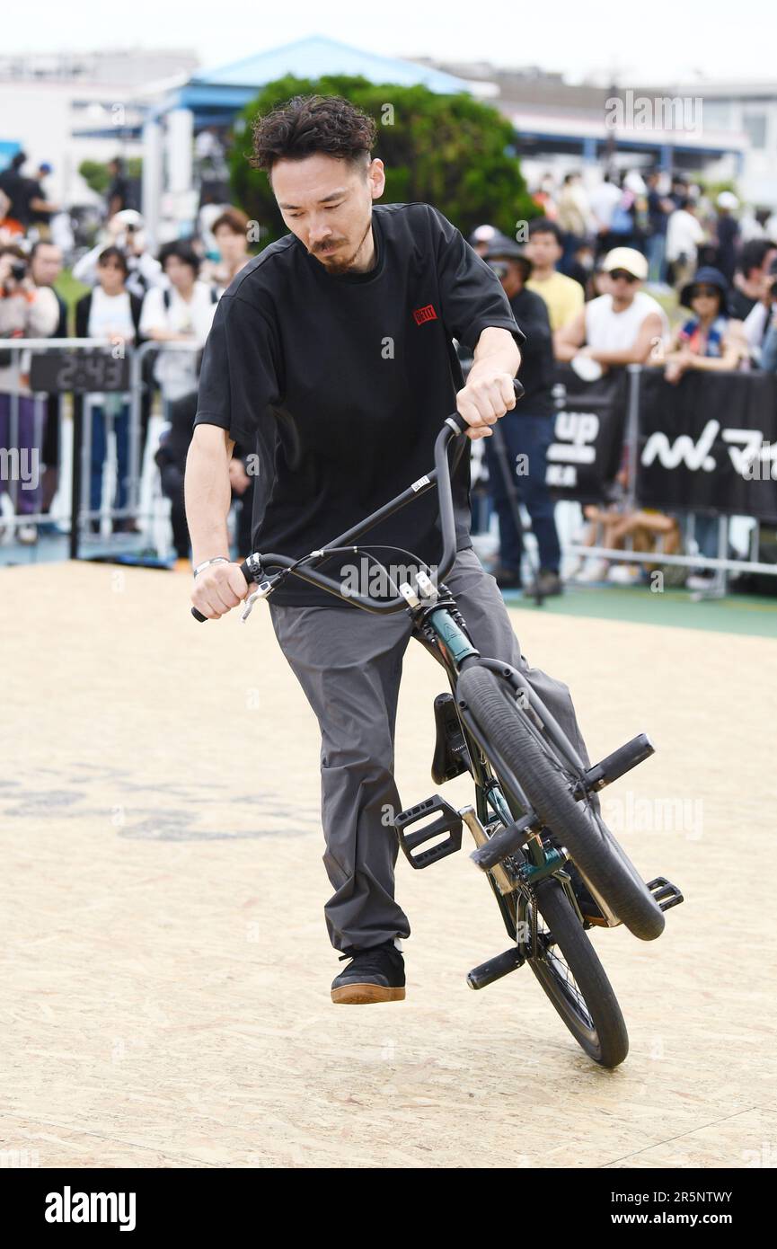 Kanagawa, Japan. 4th June, 2023. Masato Ito Cycling : 2023 Mynavi Japan Cup YOKOSUKA BMX ...