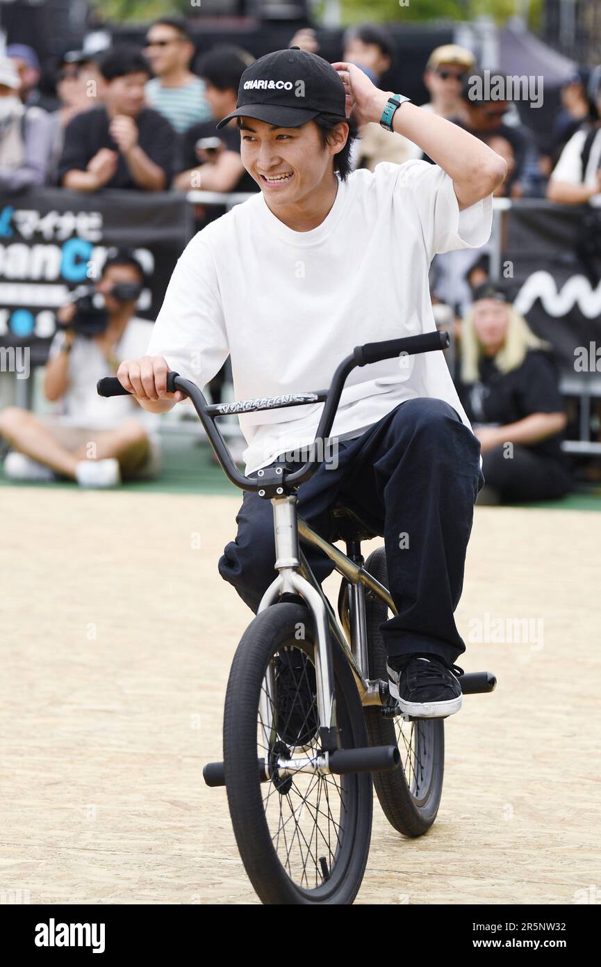 Kanagawa, Japan. 4th June, 2023. Yu Katagiri Cycling : 2023 Mynavi Japan Cup YOKOSUKA BMX ...