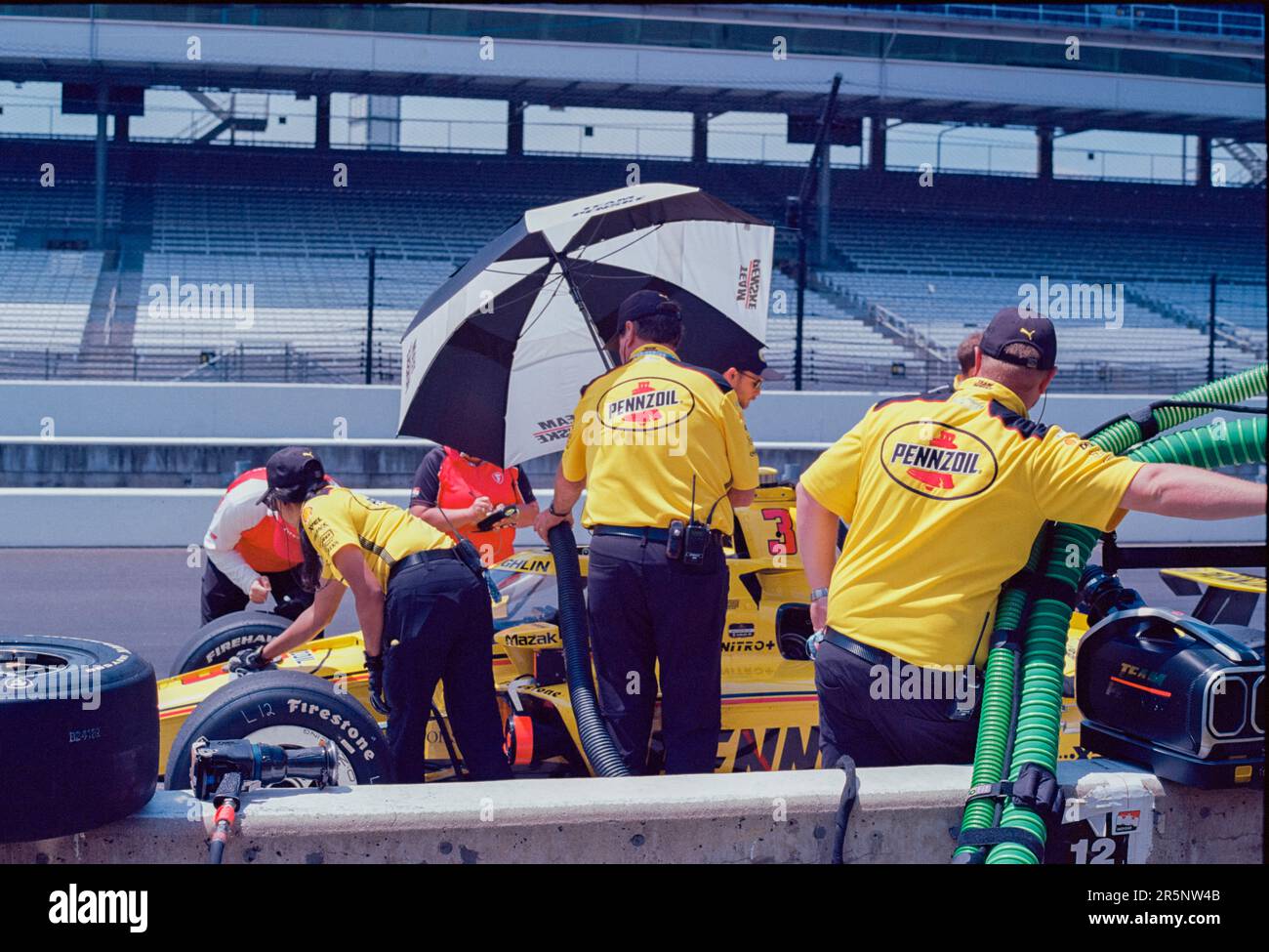 INDIANAPOLIS, INDIANA, UNITED STATES - 2023/05/22: Team Penske driver ...