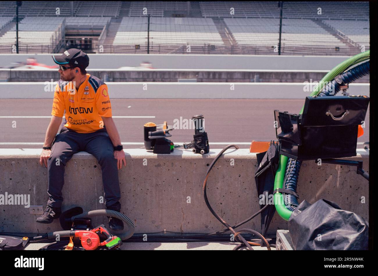 INDIANAPOLIS, INDIANA, UNITED STATES - 2023/05/22: Arrow McClaren team ...