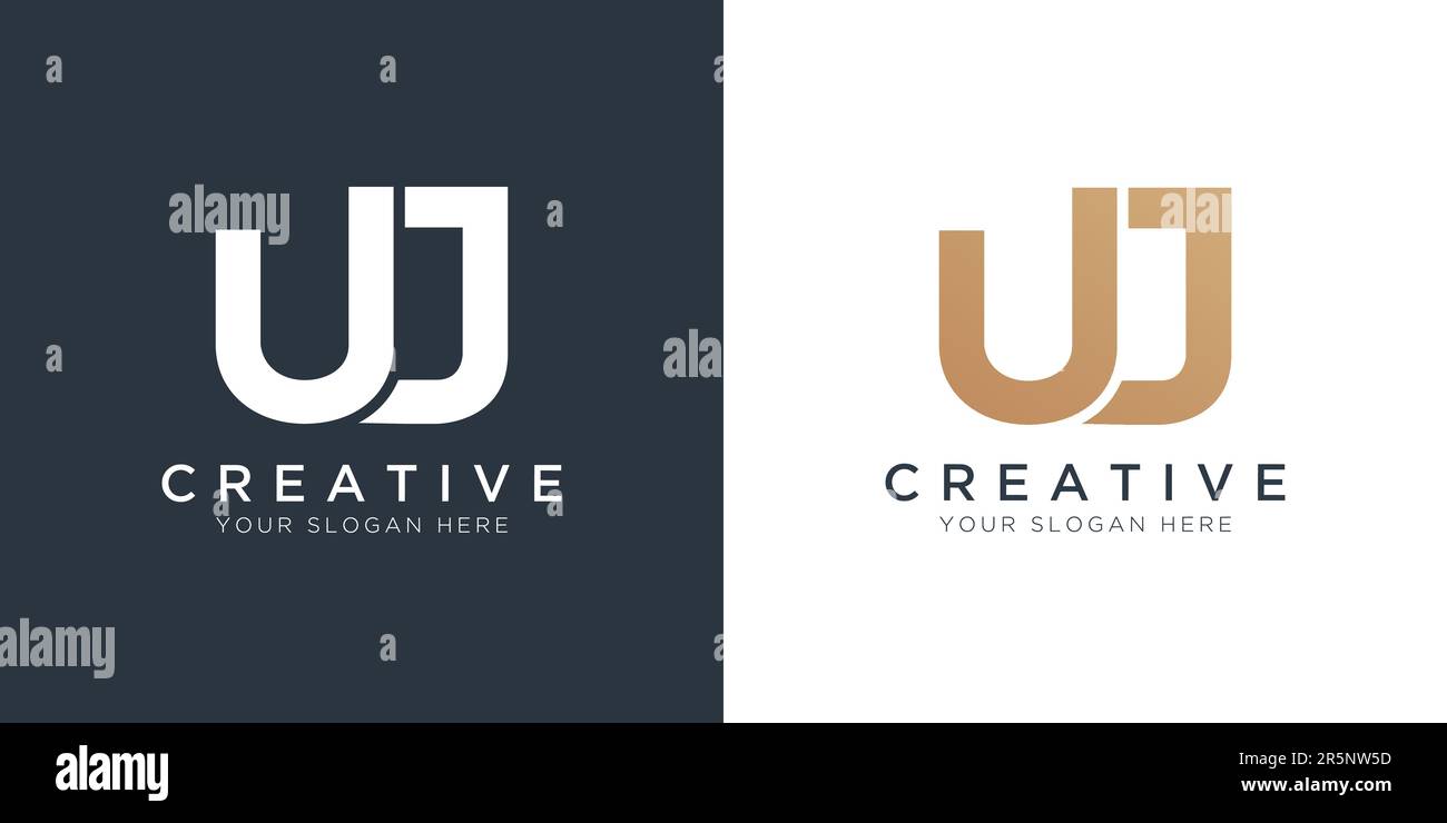 Letter uj logo hi-res stock photography and images - Alamy