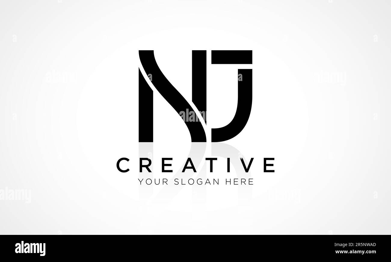 Nj logo Stock Vector Images - Alamy