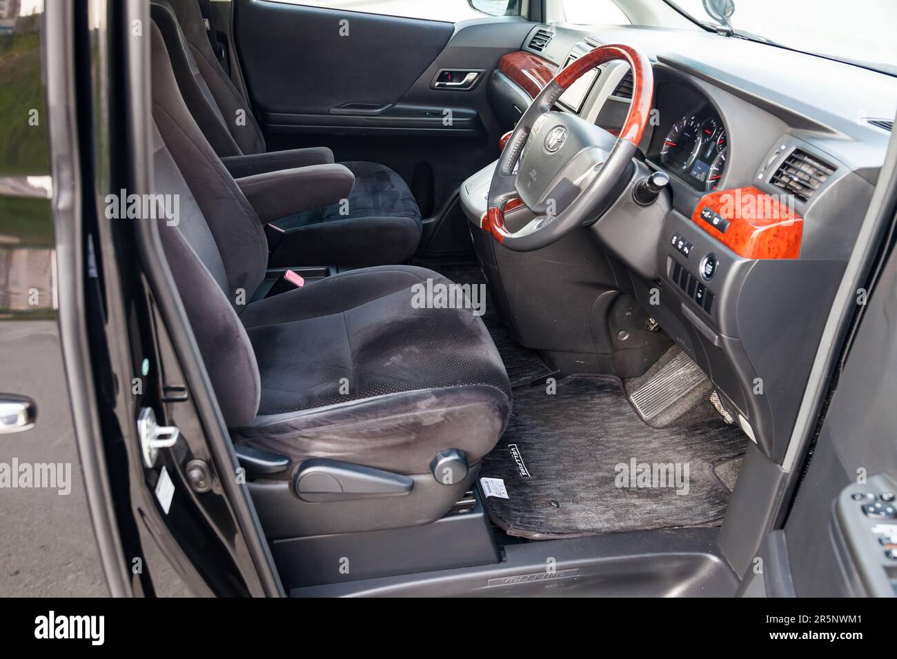 Luxury Minivan Interior