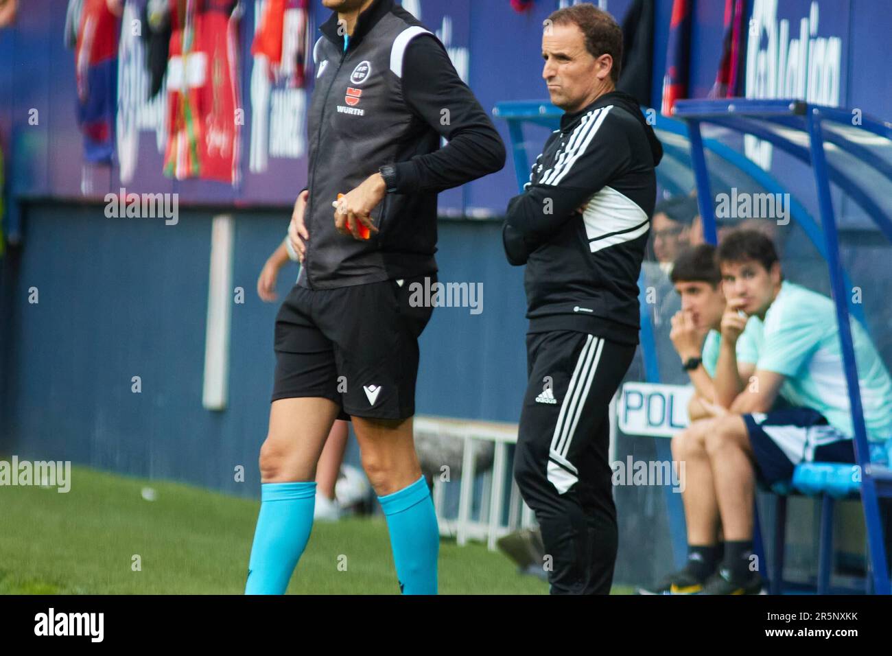 Pamplona, Spain. 4th June 2023. Sports. Football/Soccer.Jagoba Arrasate ...