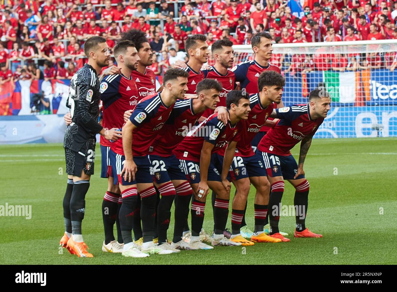 Pamplona, Spain. 4th June 2023. Sports. Football/Soccer.Football match ...