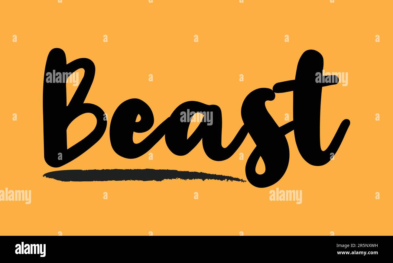 Stylish Text Typography Lettering Phrase Vector Design Stock Vector ...