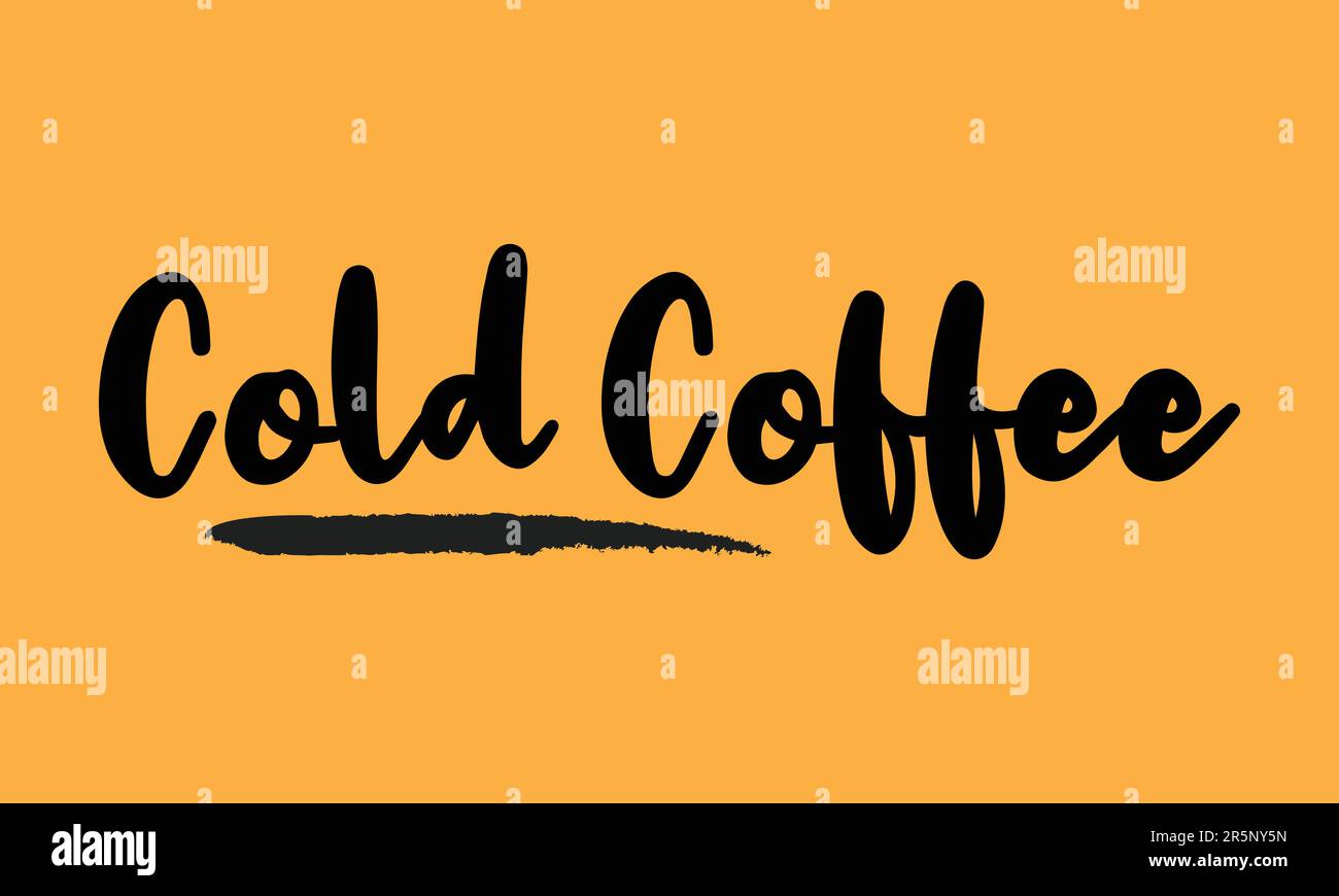 Bold Cursive Typography Text Stock Vector Image & Art - Alamy