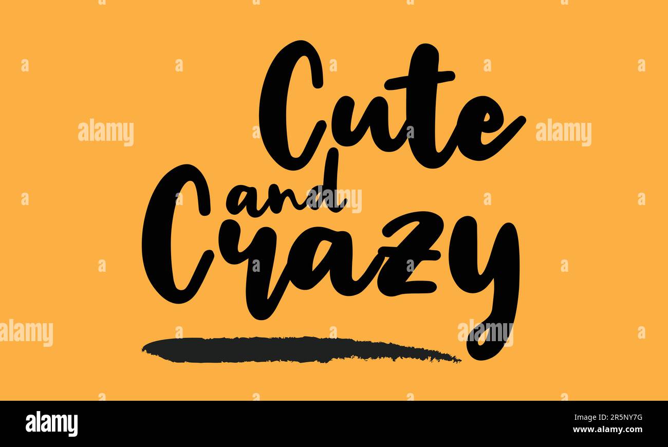 Bold Cursive Typography Text Stock Vector Image & Art - Alamy