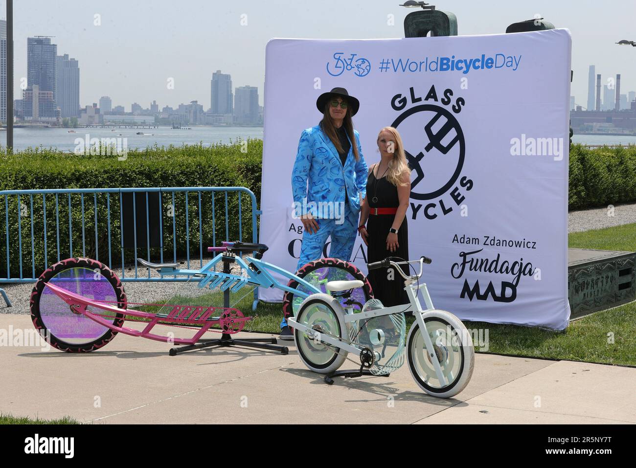 United Nations, New York, USA, June 02, 2023 - MAD Bicycles Artist Adam ...