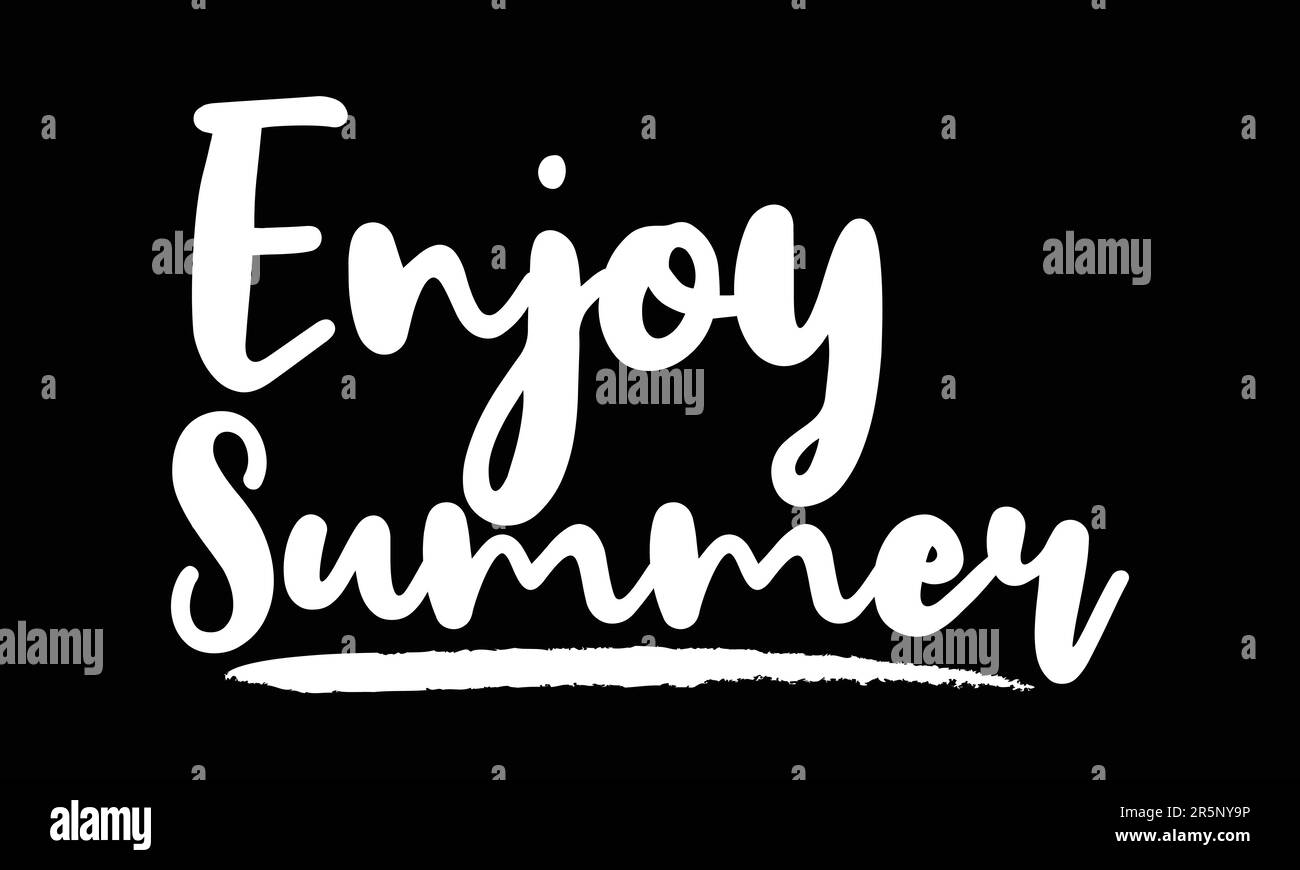 Stylish Text Typography Lettering Phrase Vector Design Stock Vector ...