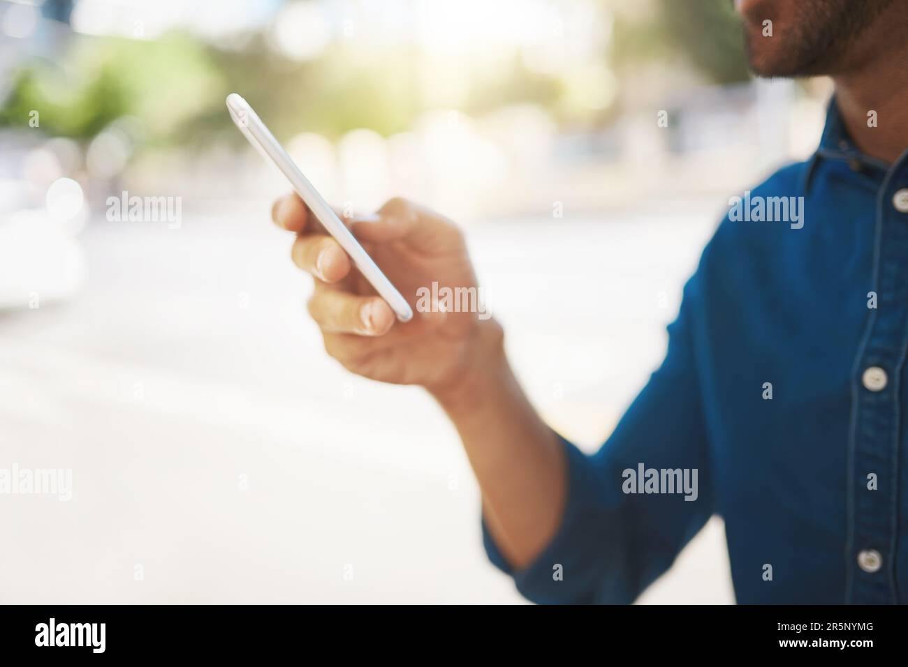 I cant get enough of this app. an unrecognizable man using his ...