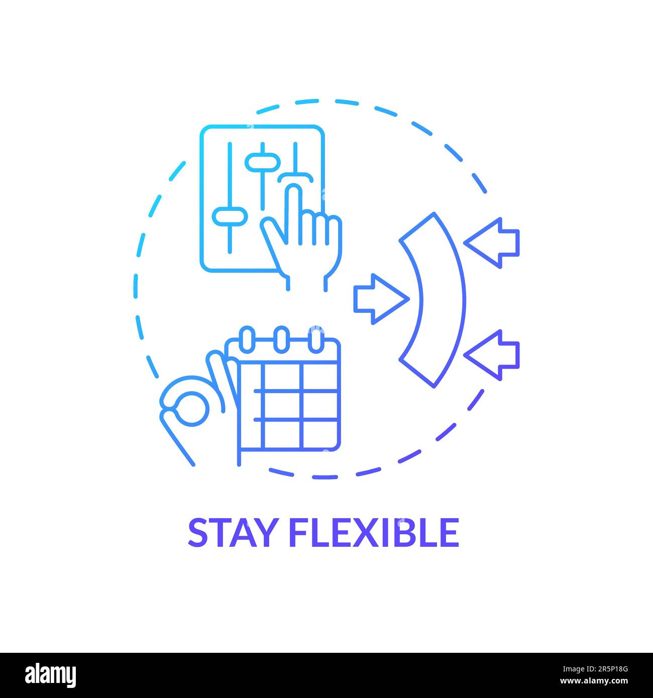 Flexible change Stock Vector Images - Alamy