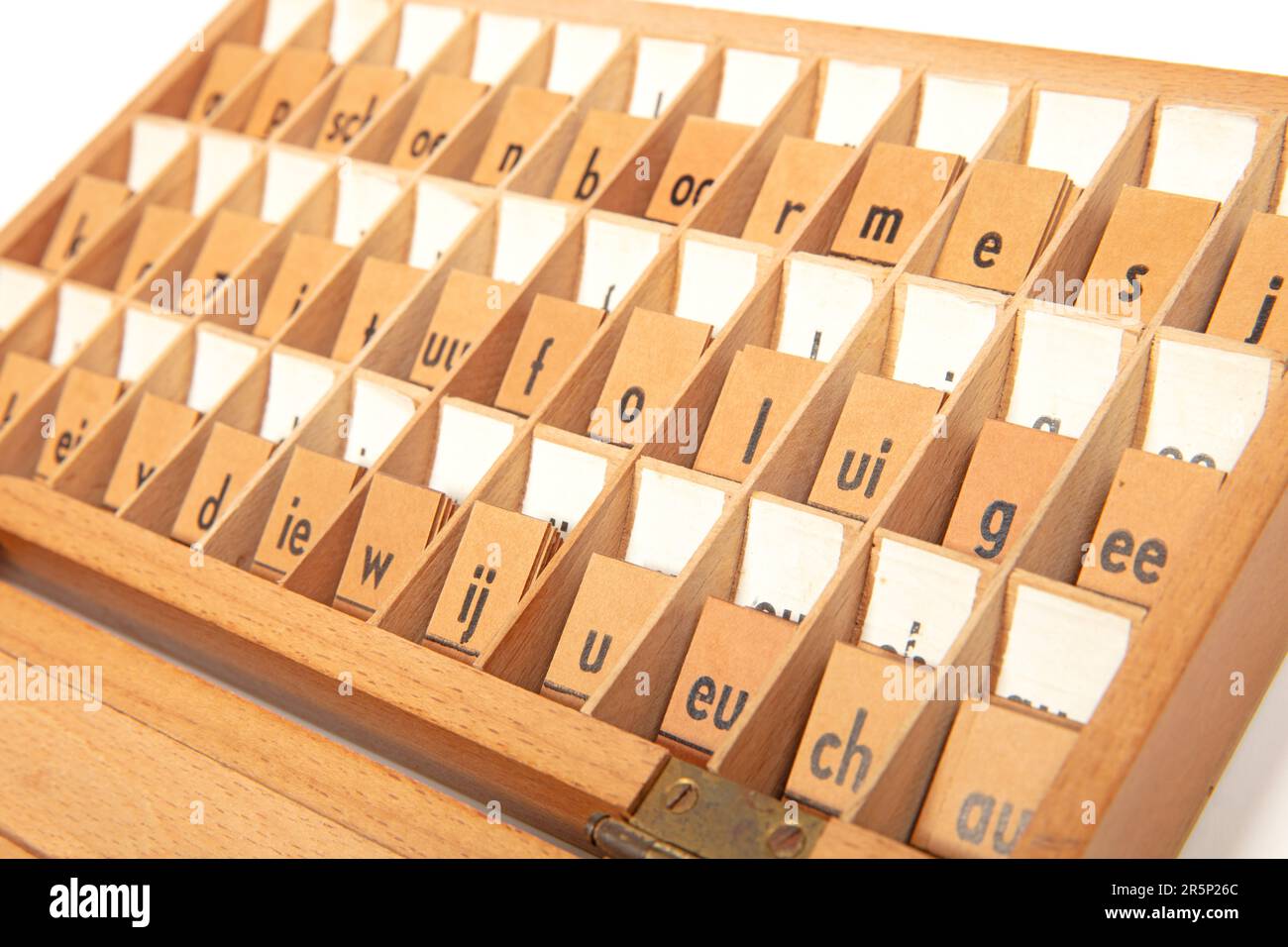 Very old letterbox, isolated on a white background Stock Photo - Alamy