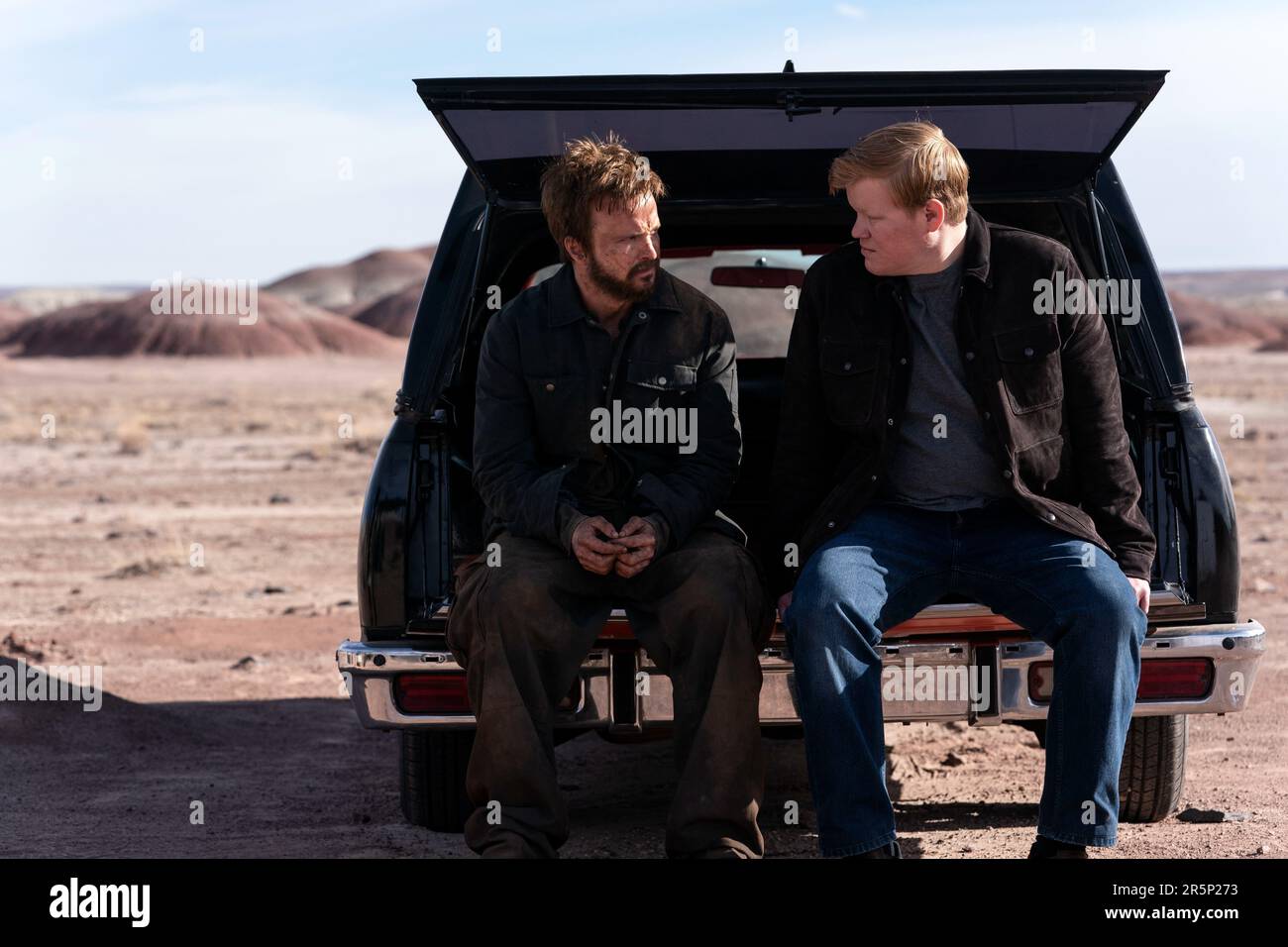 AARON PAUL and JESSE PLEMONS in CAMINO, EL: A BREAKING BAD MOVIE (2019 ...