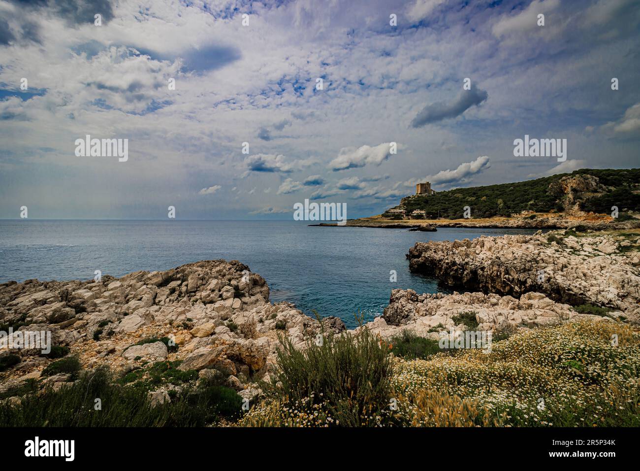 Splendida località balneare sulla costa ionica salentina, Santa ...