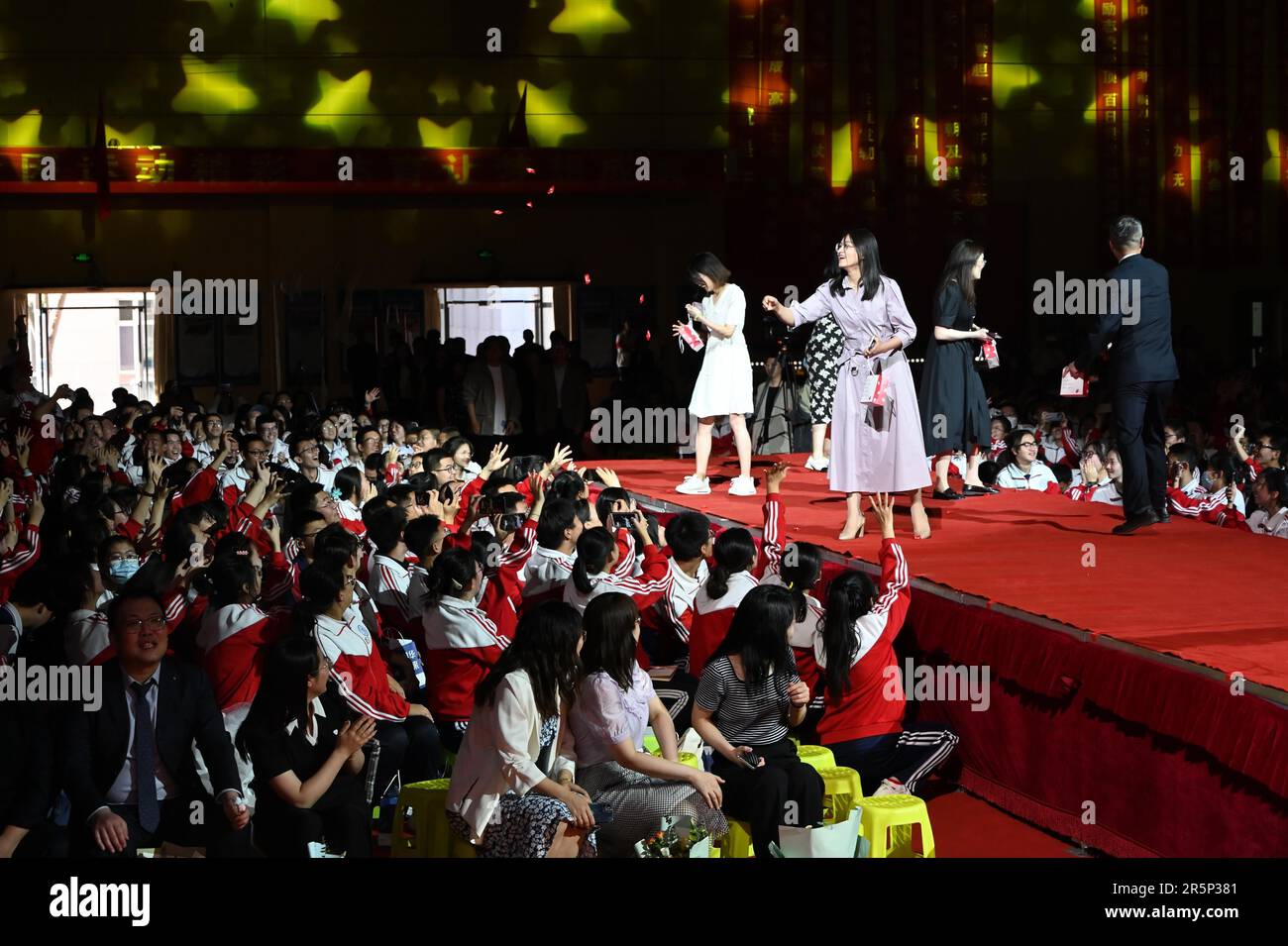 **CHINESE MAINLAND, HONG KONG, MACAU AND TAIWAN OUT** A graduation ...