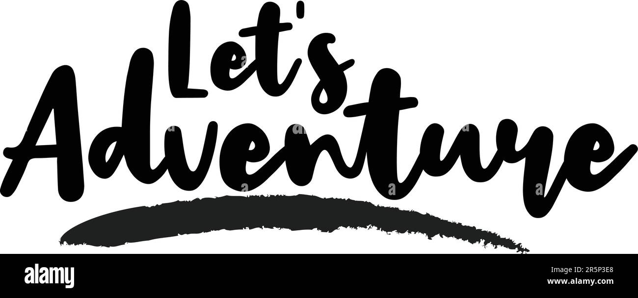 Stylish Typography Text Lettering Phrase Vector Design Stock Vector ...