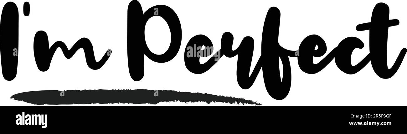 Stylish Typography Text Lettering Phrase Vector Design Stock Vector ...