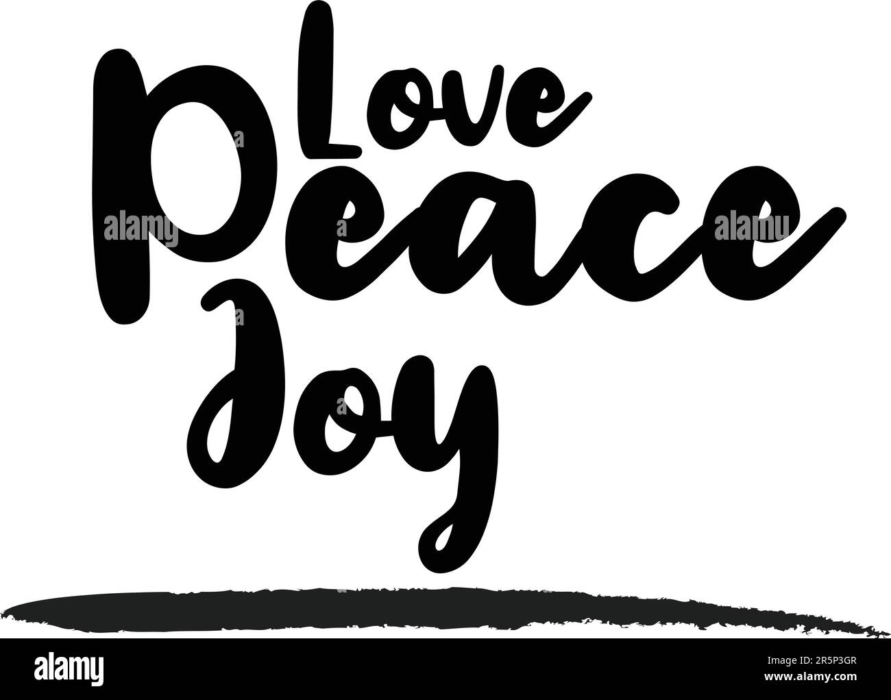 Stylish Typography Text Lettering Phrase Vector Design Stock Vector