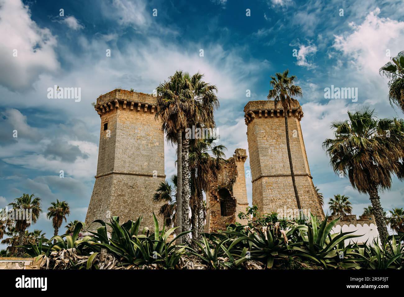 The Four Columns a fortified building built to protect the predators of ...