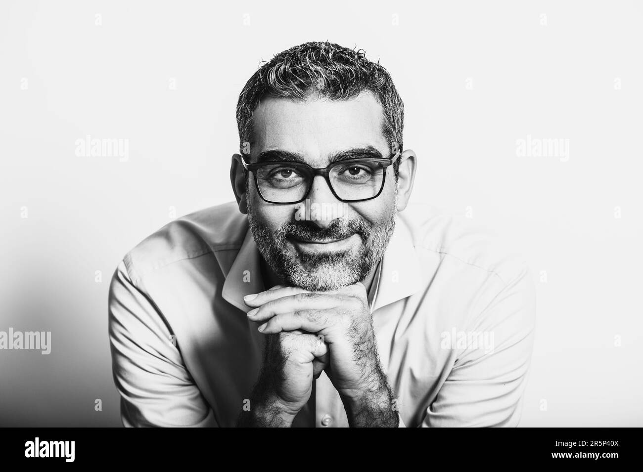 Expressive blue Black and White Stock Photos & Images - Alamy