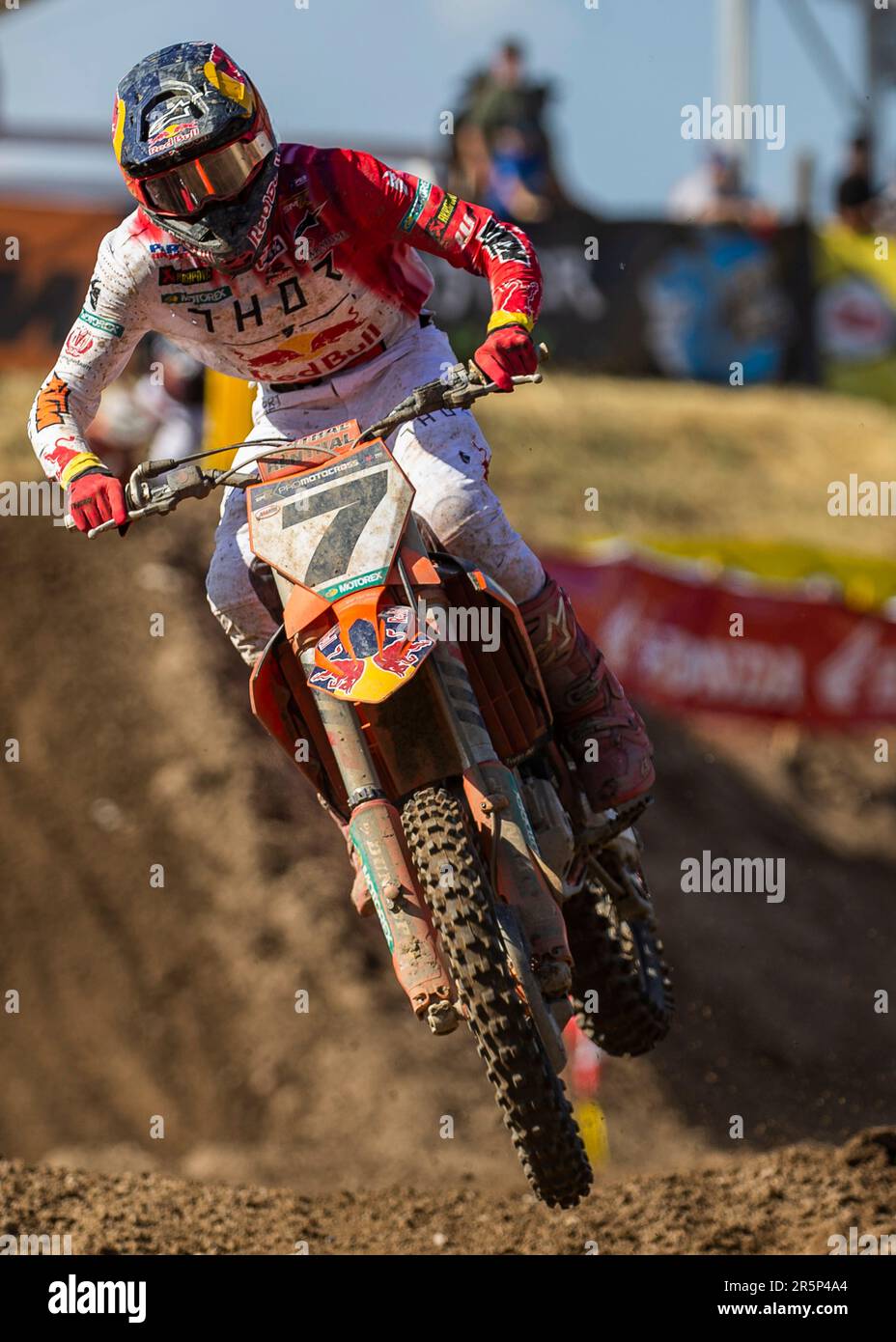 June 03 2023 Sacramento, CA USA Aaron Plessinger(7)gets air off jump 20 ...