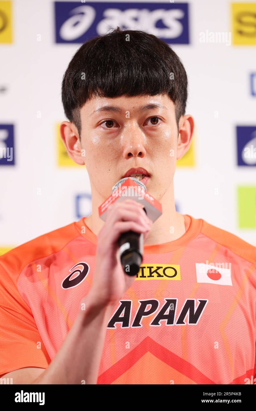 Osaka, Japan. 5th June, 2023. Shunya Takayama (JPN) Athletics : Japan ...