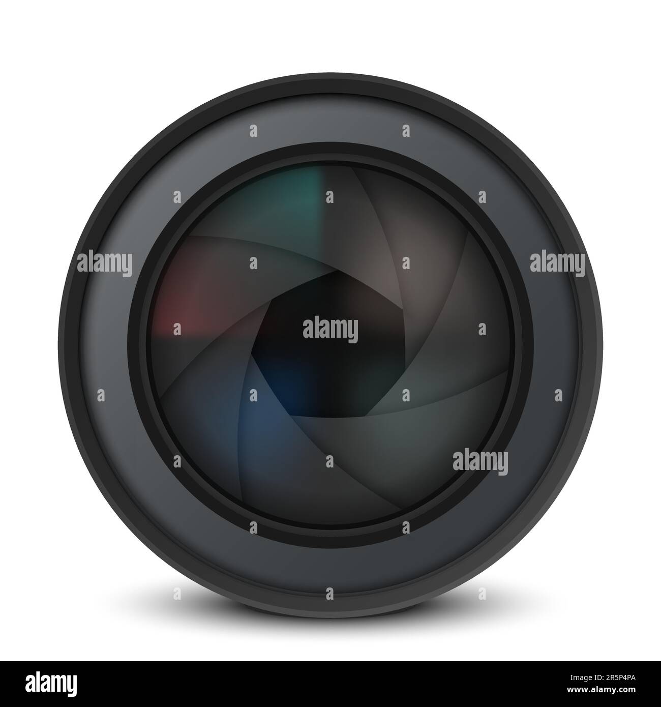 Video Camera Lens Vector