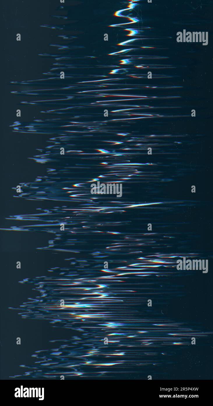 distortion overlay glitch noise dust scratches Stock Photo - Alamy