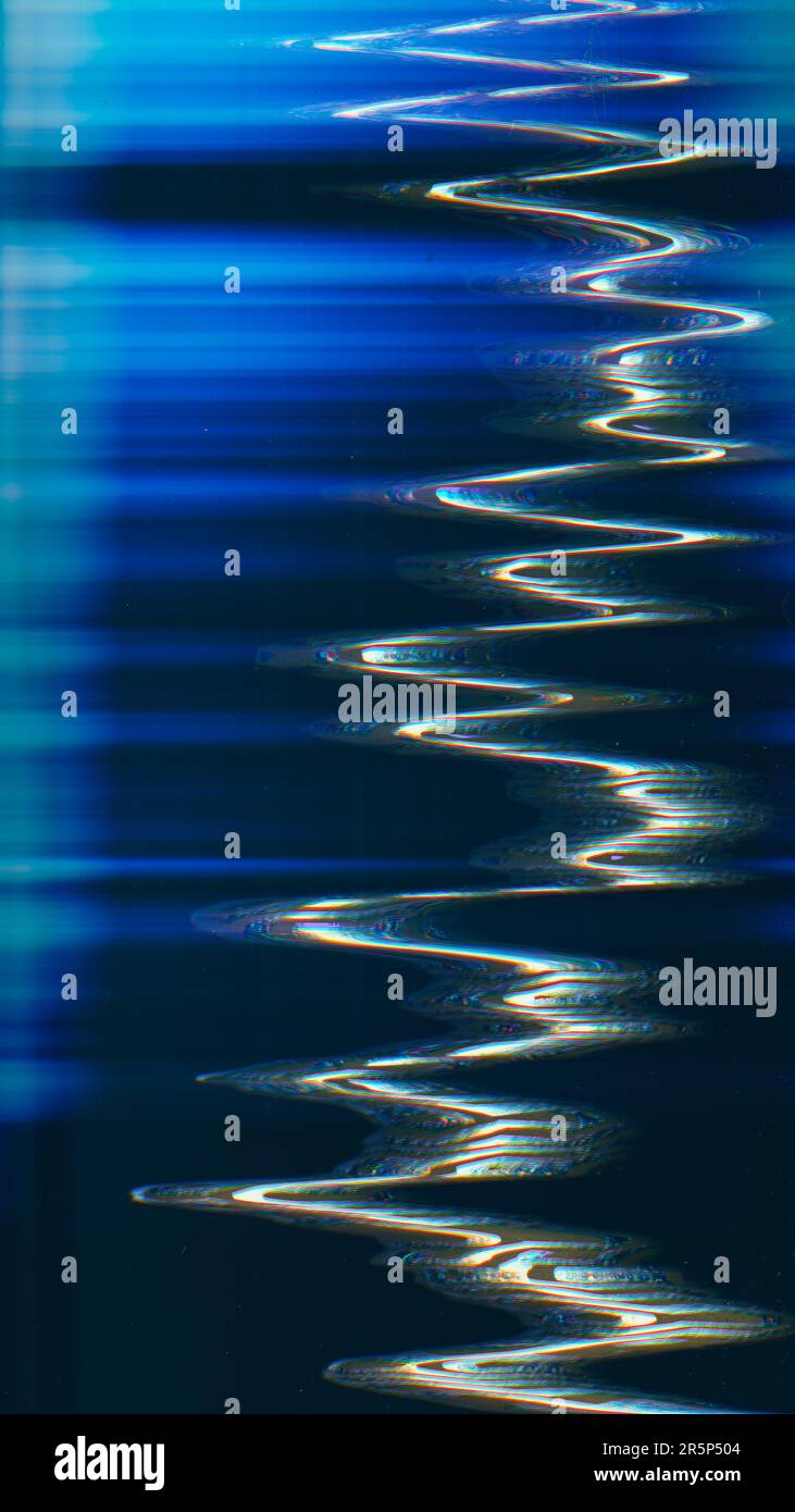 Analog glitch overlay real vhs hi-res stock photography and images - Alamy