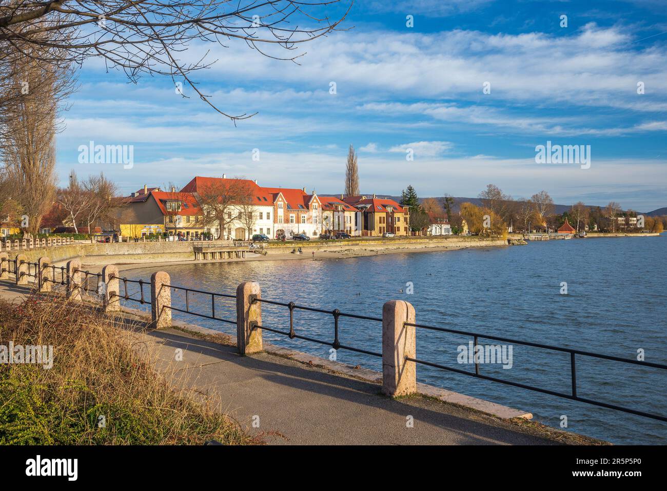 Old lake view in Tata City, Hungary Stock Photo - Alamy
