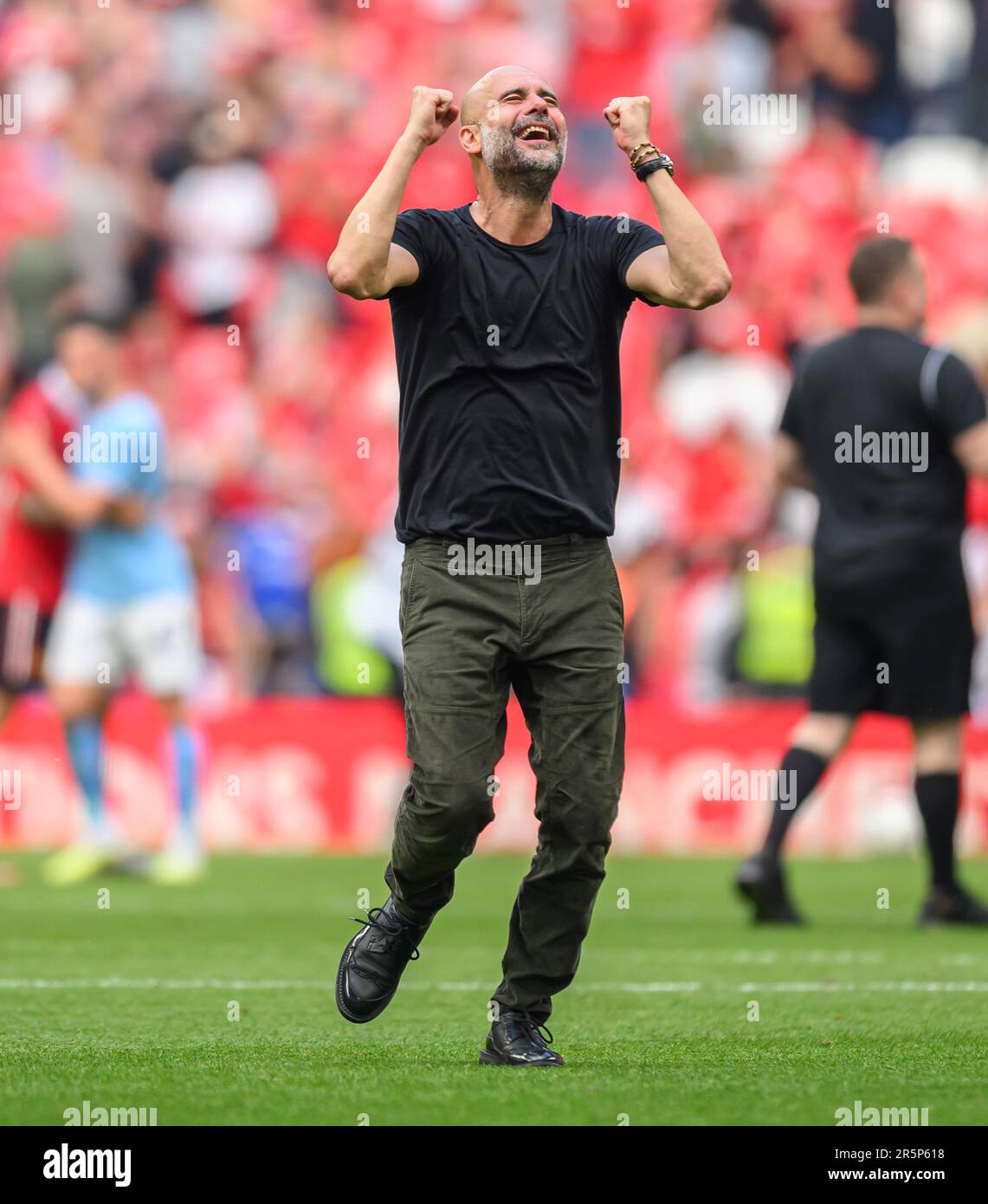 London, UK. 03rd June, 2023. 03 Jun 2023 - Manchester City v Manchester ...