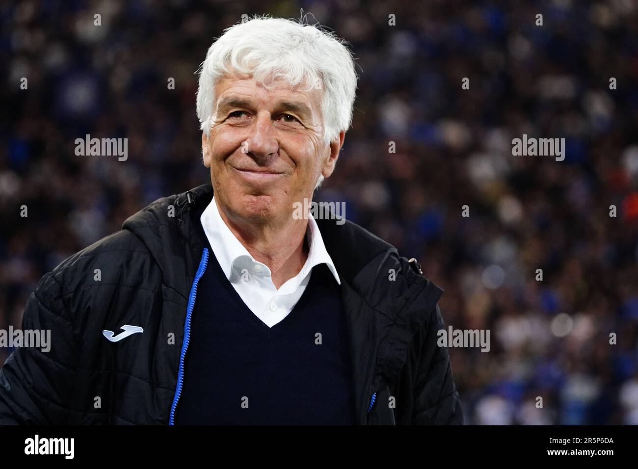 Italian coach gian piero gasperini of serie hi-res stock photography ...