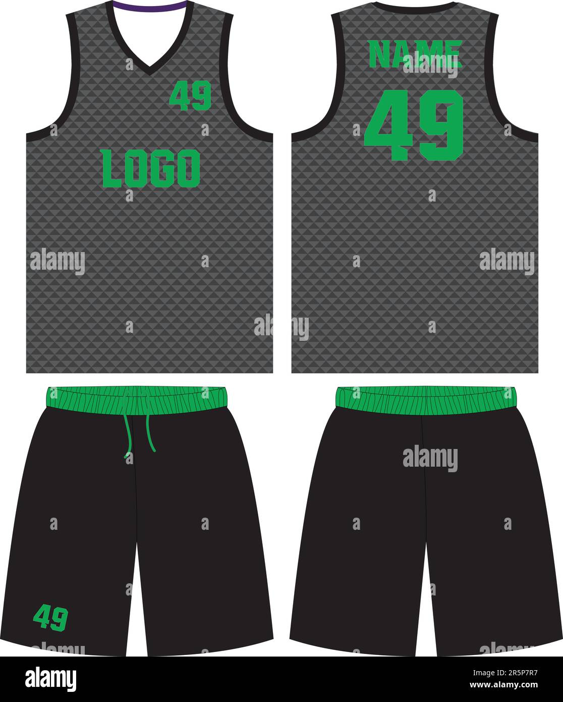 Basketball Uniform Jersey and Shorts templates Stock Vector Image & Art ...