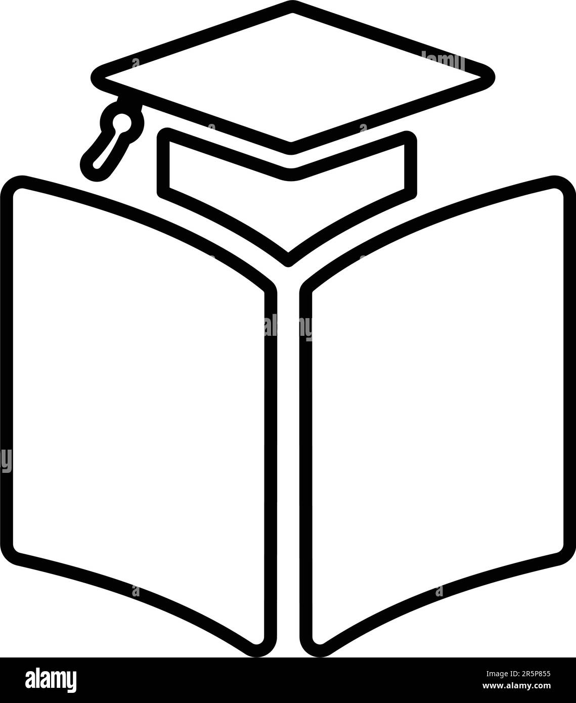 Graduation Cap and Book Icon design for commercial use, web, print ...