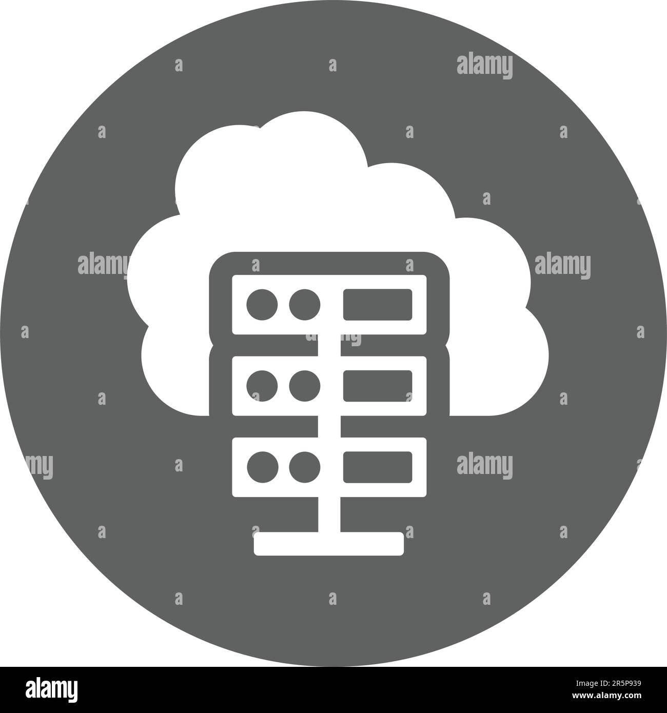 Cloud, database, server icon - Beautiful vector design. Perfect use for ...