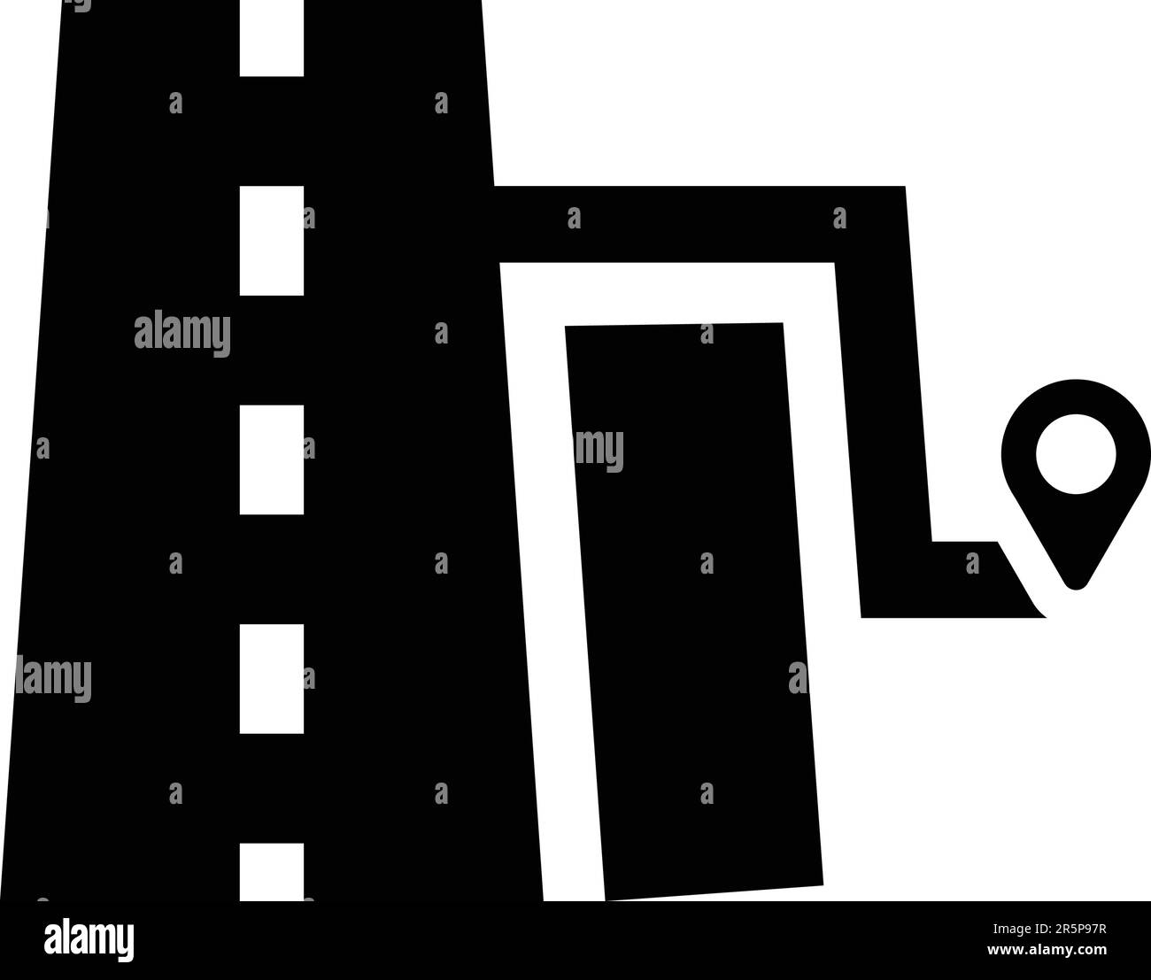 Designing road map Black and White Stock Photos & Images - Alamy