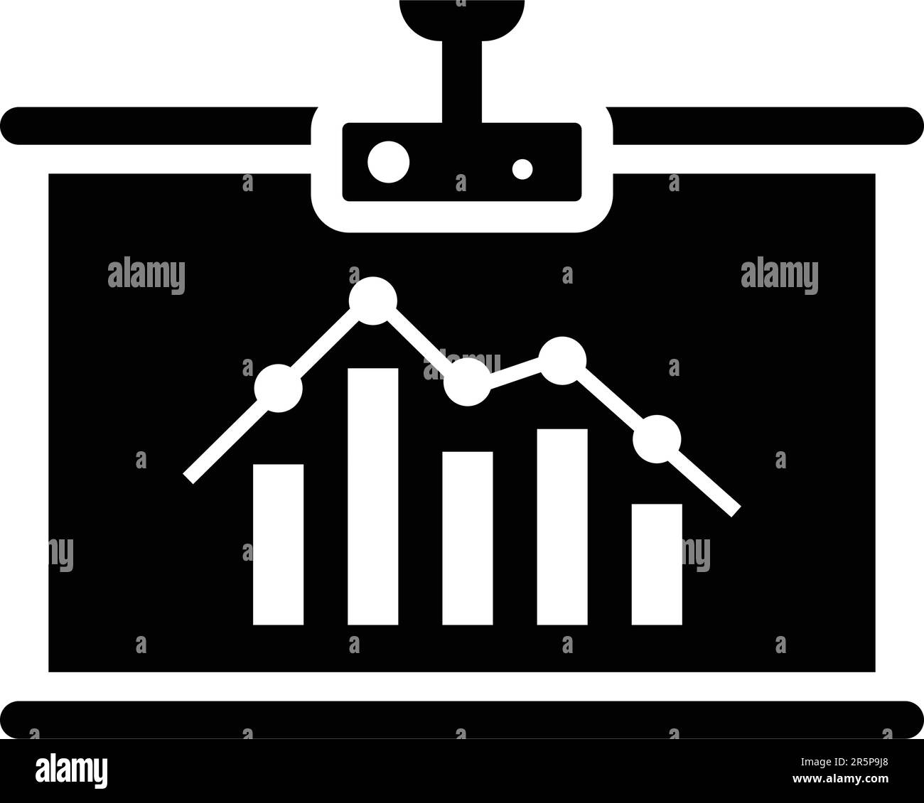 Graph, presentation, slide icon. Commercial use, printed files and ...
