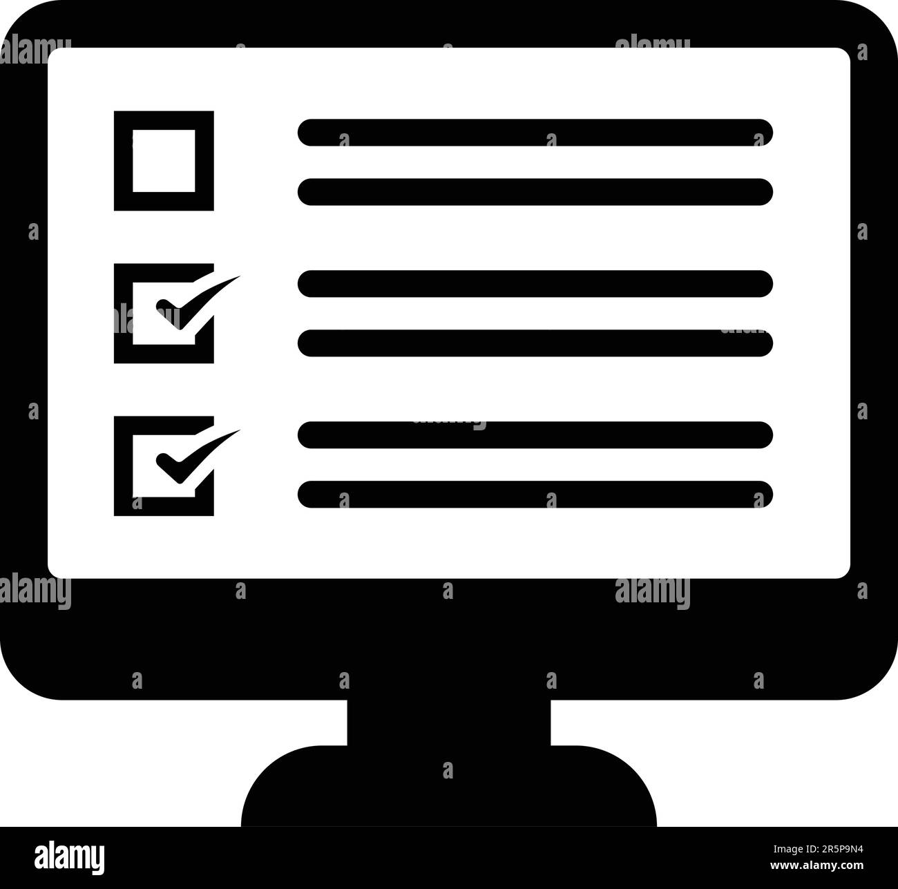 Online survey, question, questionnaire icon. Commercial use, printed ...