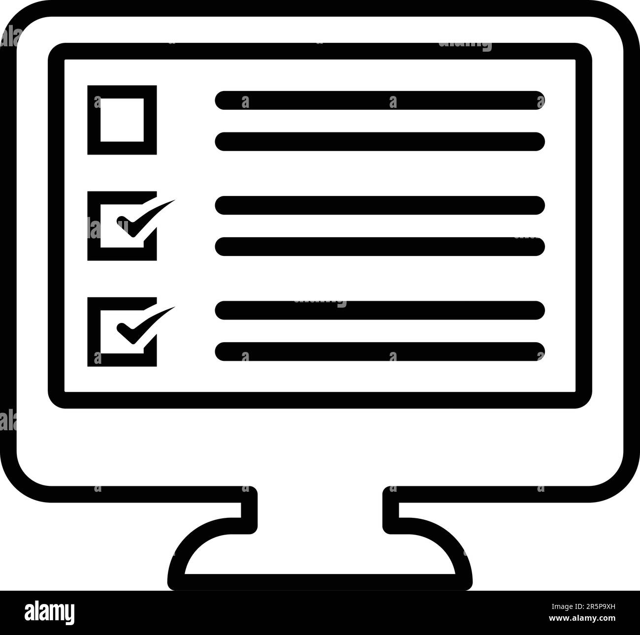 Online survey, question, questionnaire icon. Commercial use, printed ...