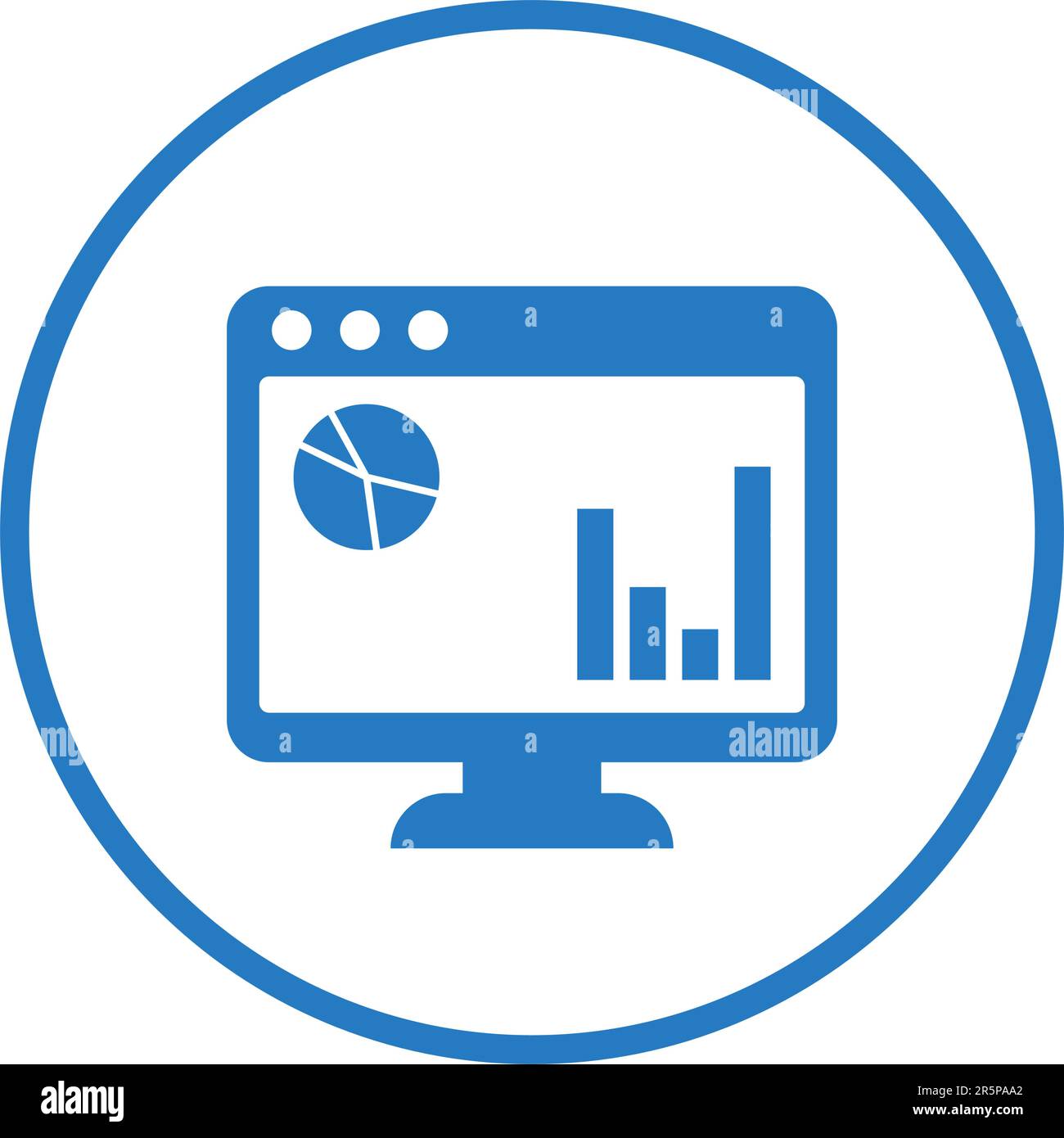 Analytics on screen glyph black icon. Commercial use, printed files and ...
