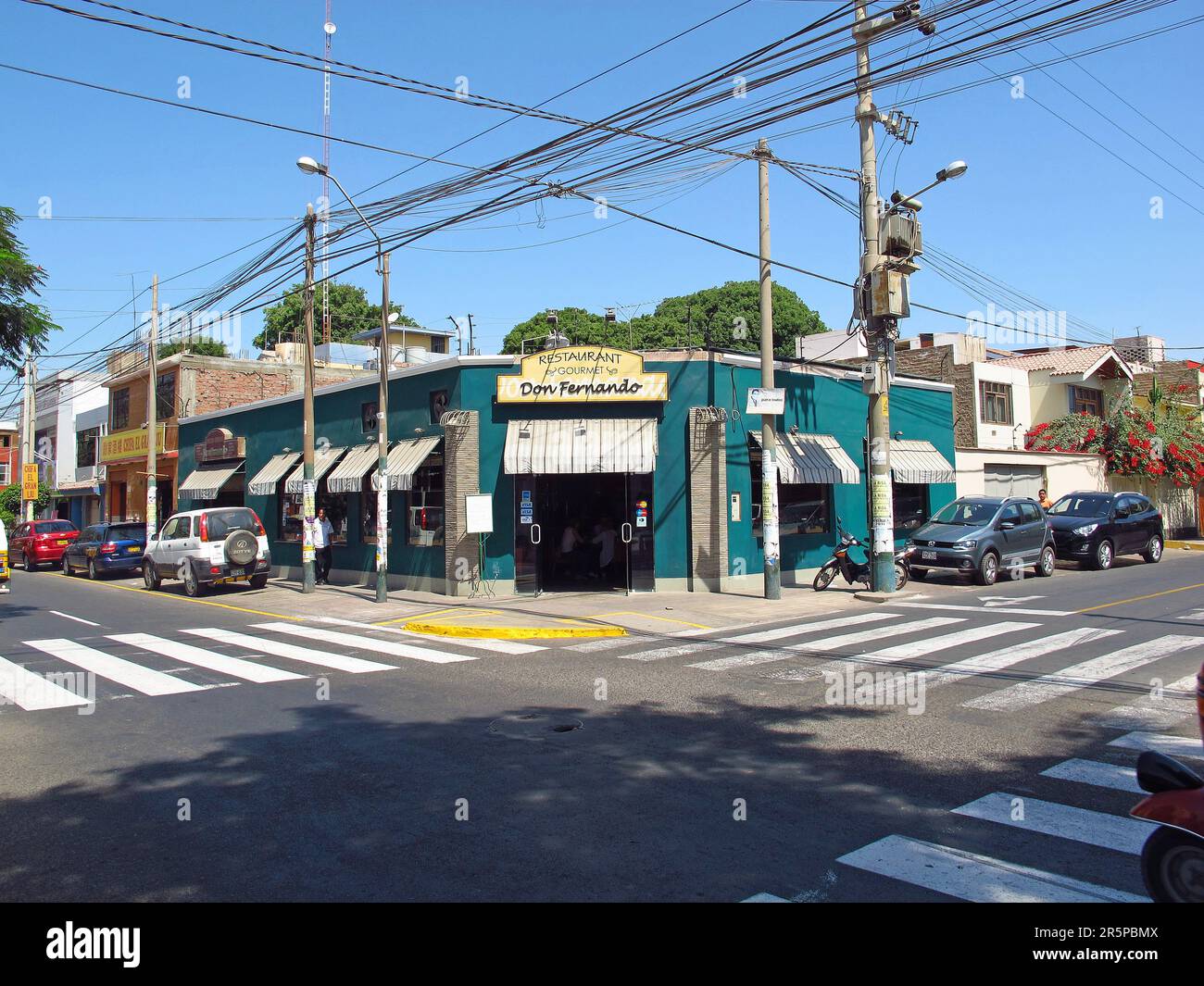 The street in Nazca city, Peru, South America Stock Photo - Alamy