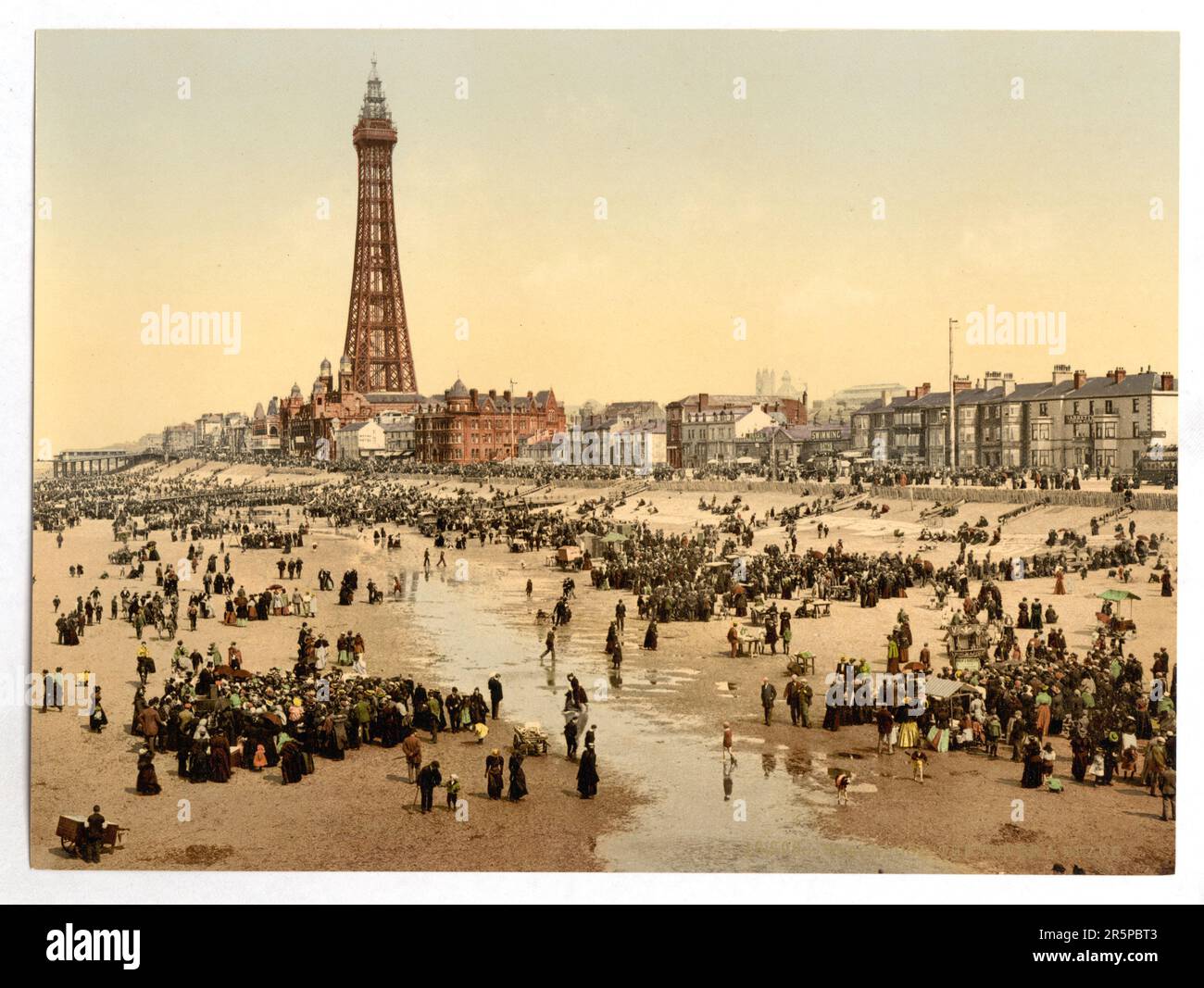 The Promenade, Blackpool, England 1 photomechanical print : photochrom ...