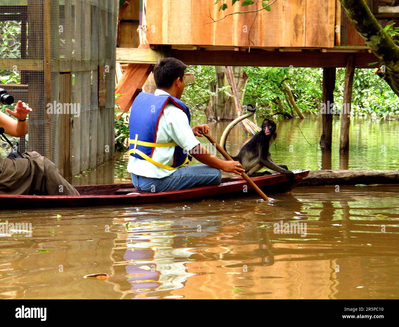 Amazon indigenous tribe boat hi-res stock photography and images - Alamy