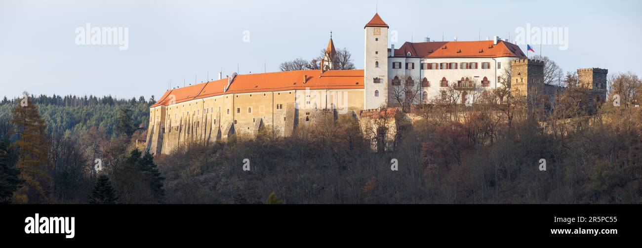 Bitov castle, South Moravia, Czech Republic, Gothic and renaissance ...