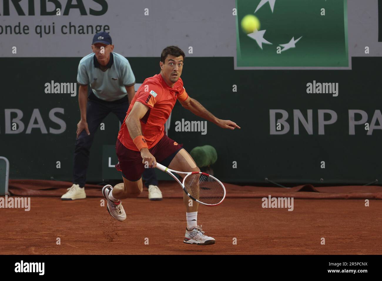 Sebastian Ofner of Austria during day 8 of the 2023 French Open, Roland ...