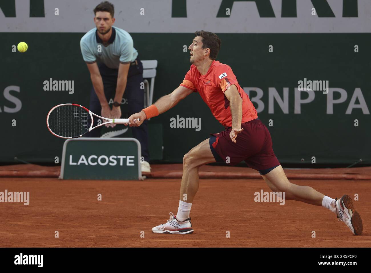 Sebastian Ofner of Austria during day 8 of the 2023 French Open, Roland ...