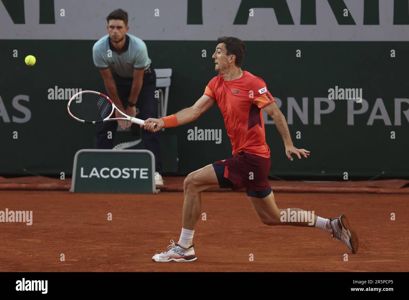 Sebastian Ofner of Austria during day 8 of the 2023 French Open, Roland ...